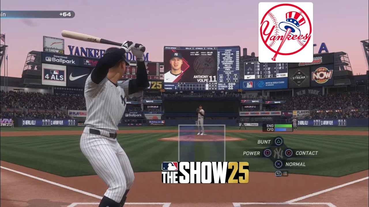 MLB The Show 25 Diamondbacks VS Yankees Franchise Gameplay - YouTube