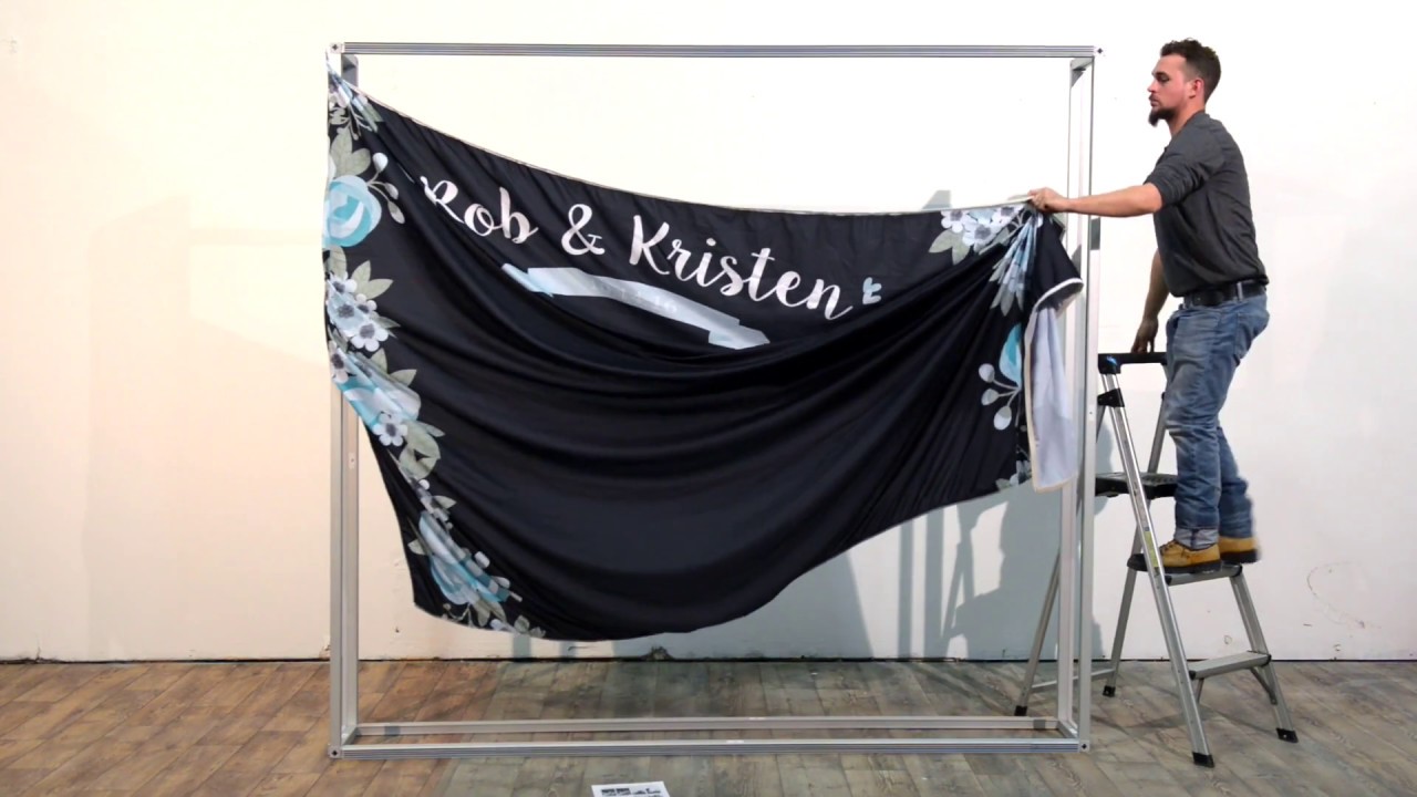 How to Install A Custom Wedding Backdrop by Best Wedding Backdrops ...