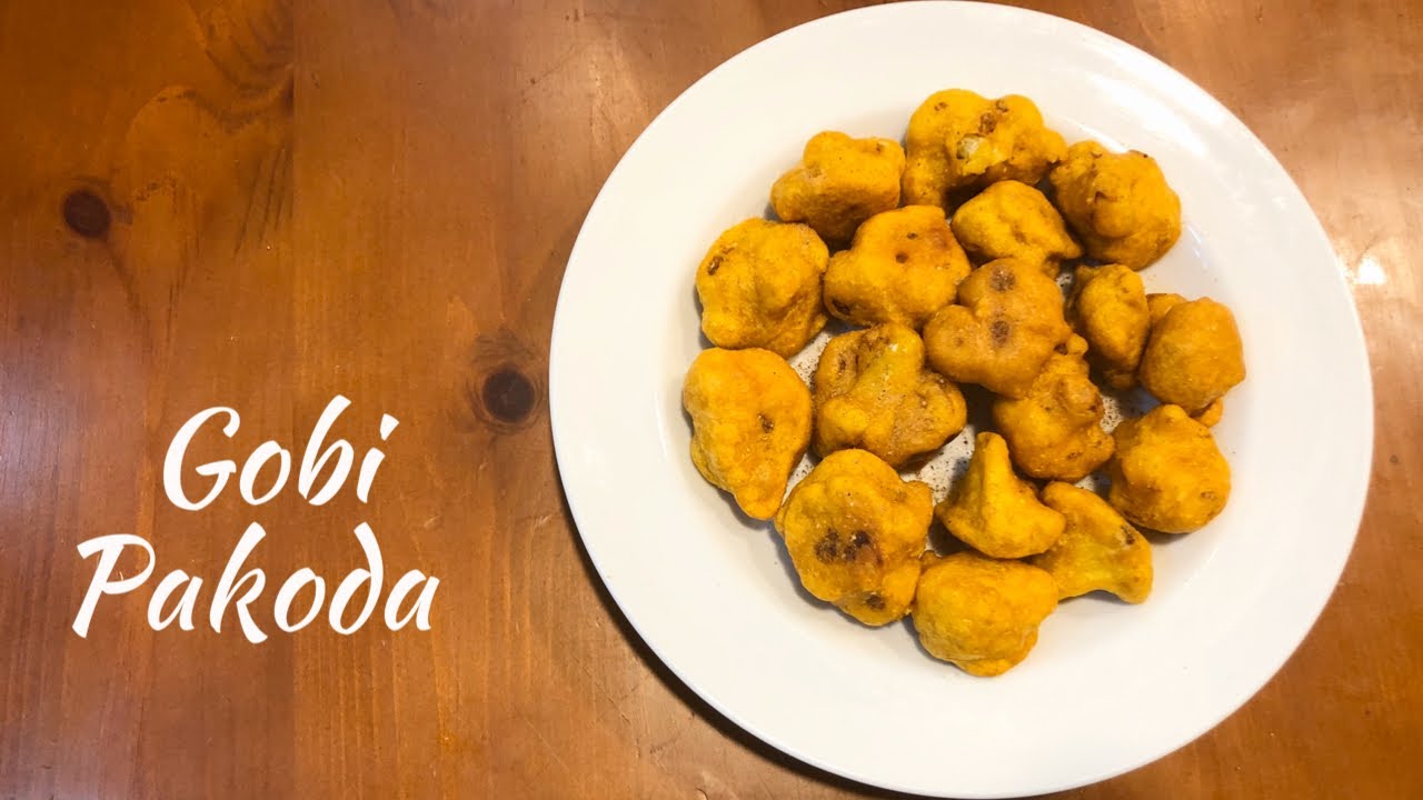 Crispy Gobi Pakoda | Cauliflower Pakoda | How to make gobi pakoda ...