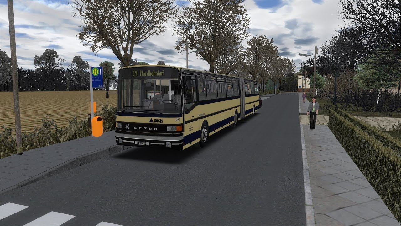 OMSI 2 Map Städtedreieck21 V2 Linie 34 - YouTube