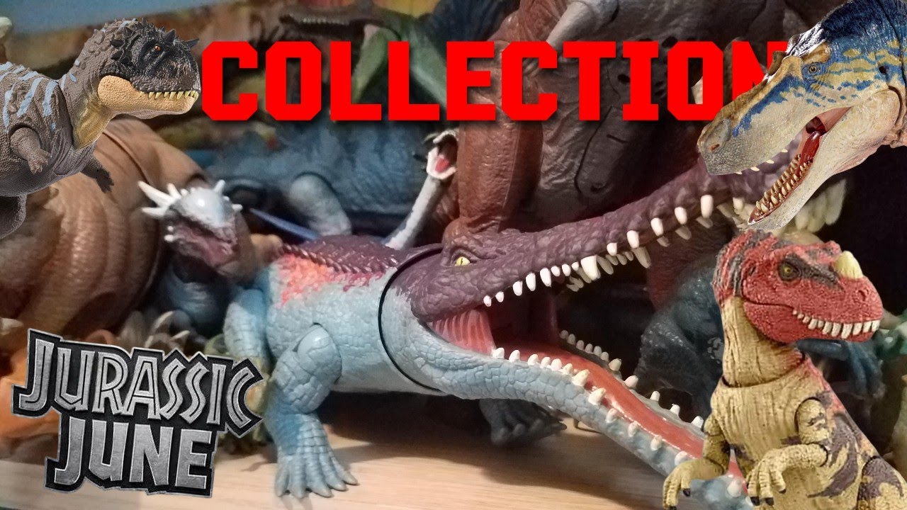 June Dinosaur collection Tour!!!1 - YouTube