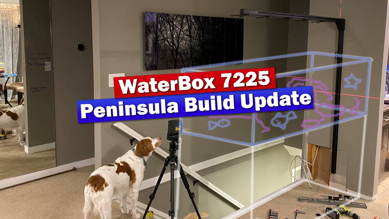 Waterbox 7225 Build Update Prepping for delivery of the 6' Reef tank ...