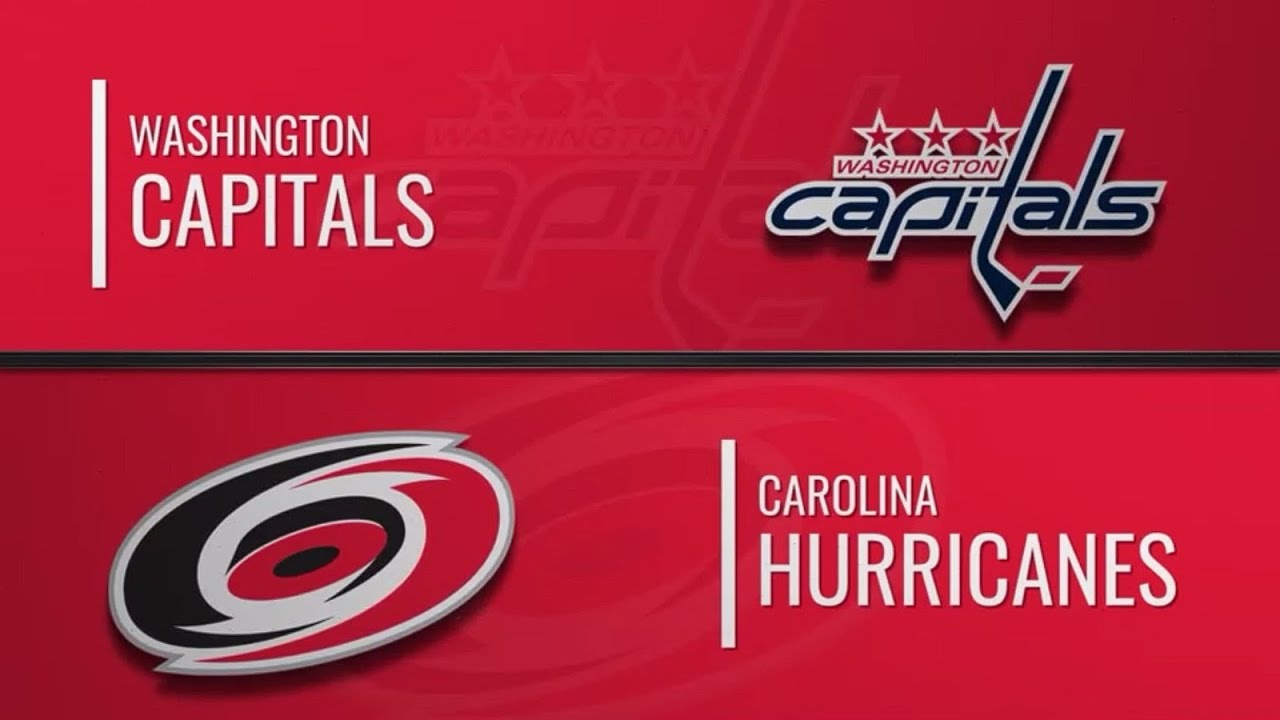 WASHINGTON CAPITALS VS CAROLINA HURRICANES | ALL GOALS | HIGHLIGHTS ...