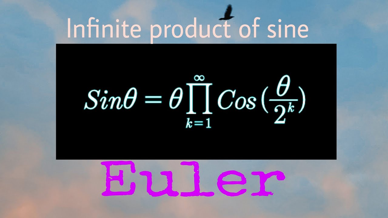 Sine function as infinite product 2 || Euler's product - YouTube