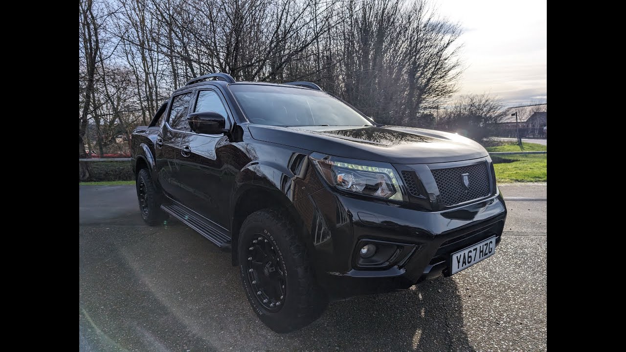 DERANGED Blackout Edition 2017 Nissan Navara Tekna 2.3 Pick Up For Sale ...