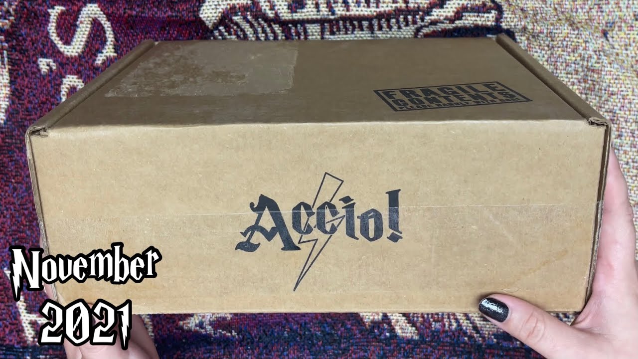 November 2021 Accio Unboxing - YouTube