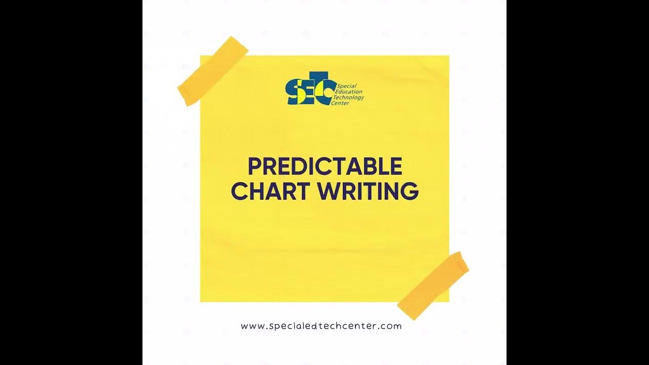 Predictable Chart Writing for Emergent Writers - YouTube
