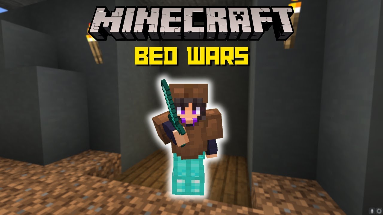 1v2 in Minecraft Bed Wars!! - YouTube