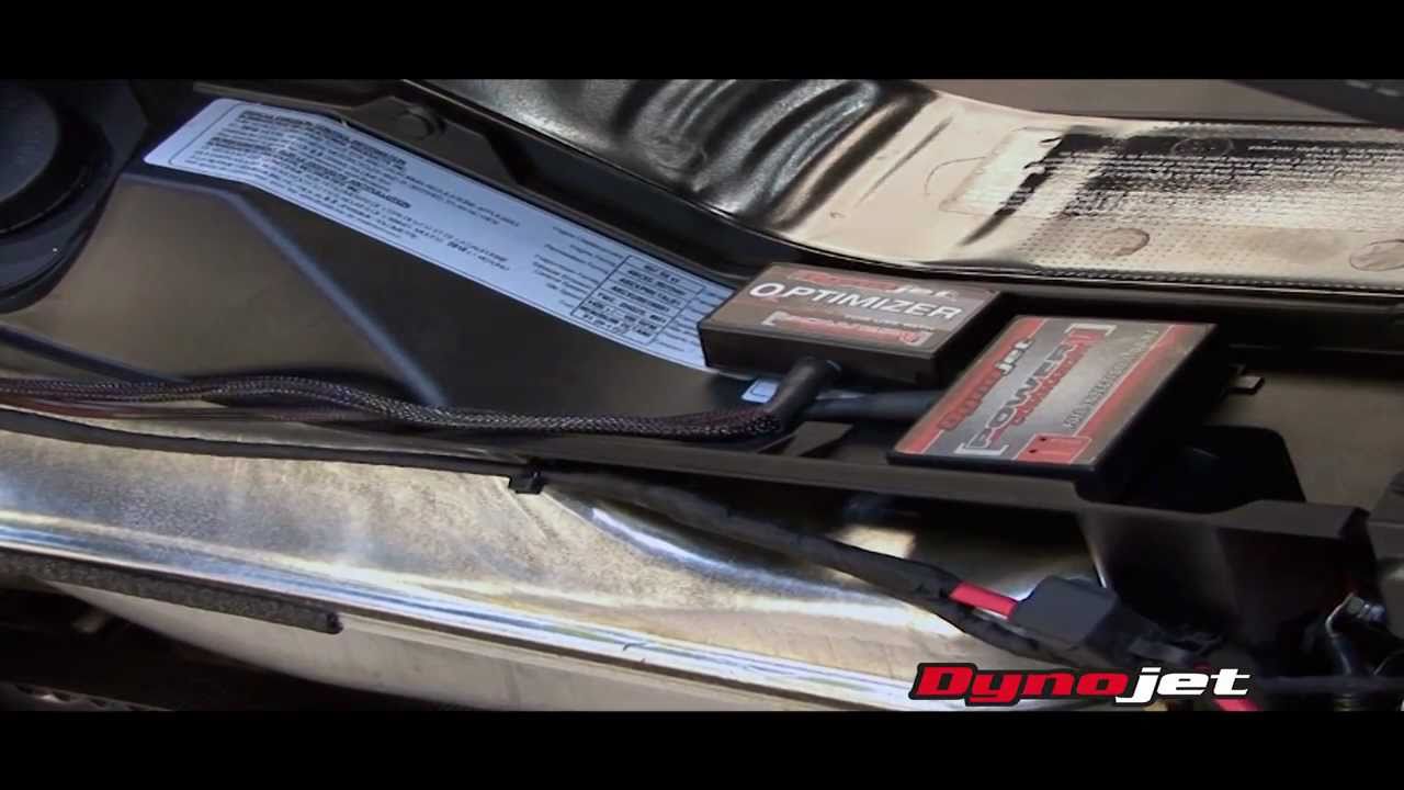 Power Commander V Install CanAm Spyder RT RTS Models - YouTube