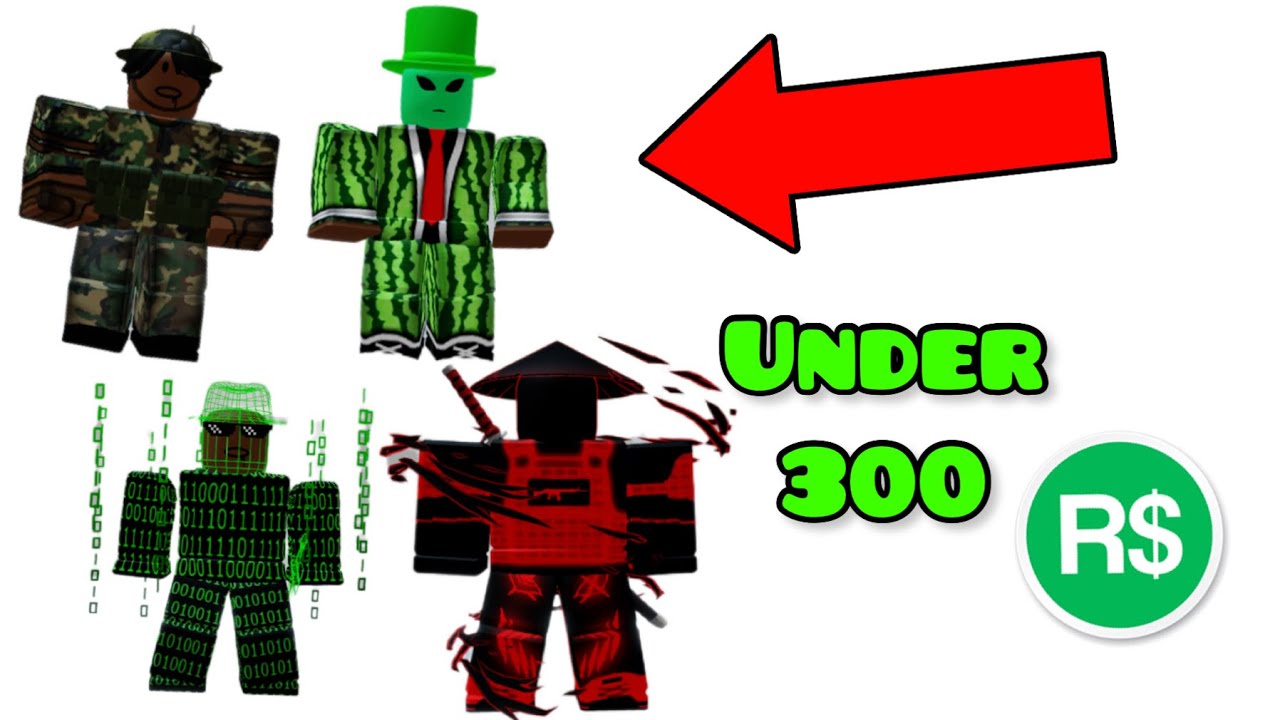 Epic Roblox Outfit Ideas (Under 300 Robux )…. - YouTube