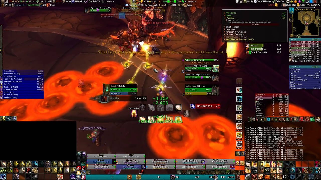 World of Warcraft - Six Minutes To Release 10-man Wind Lord Mel'jarak ...