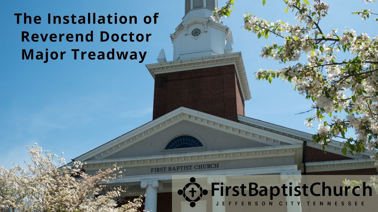 The Installation of Reverend Doctor Major Treadway - YouTube