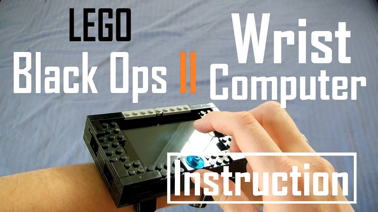 LEGO Wrist Computer Instructions - YouTube
