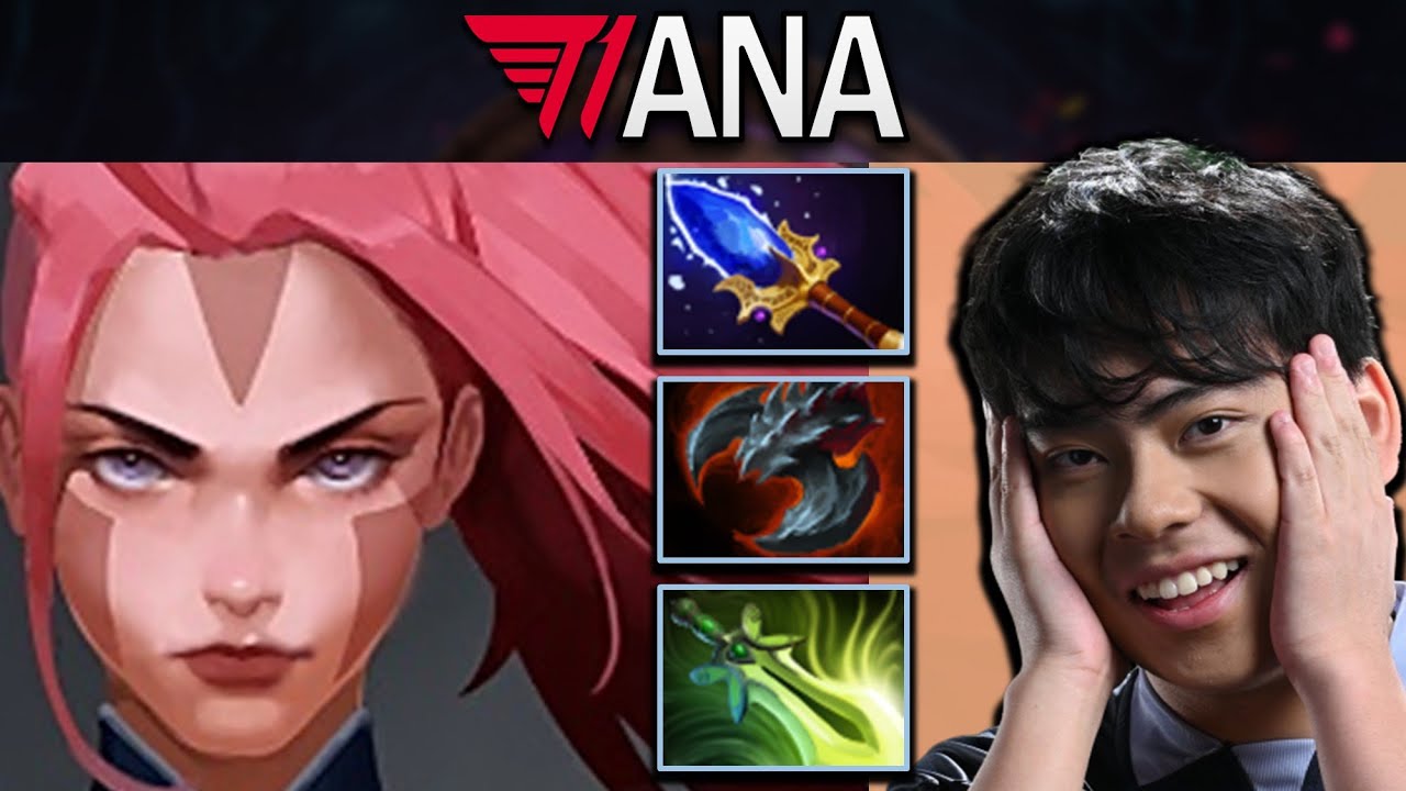 Anti-Mage Dota 2 Gameplay T1.Ana with 20 Kills and Butterfly - YouTube