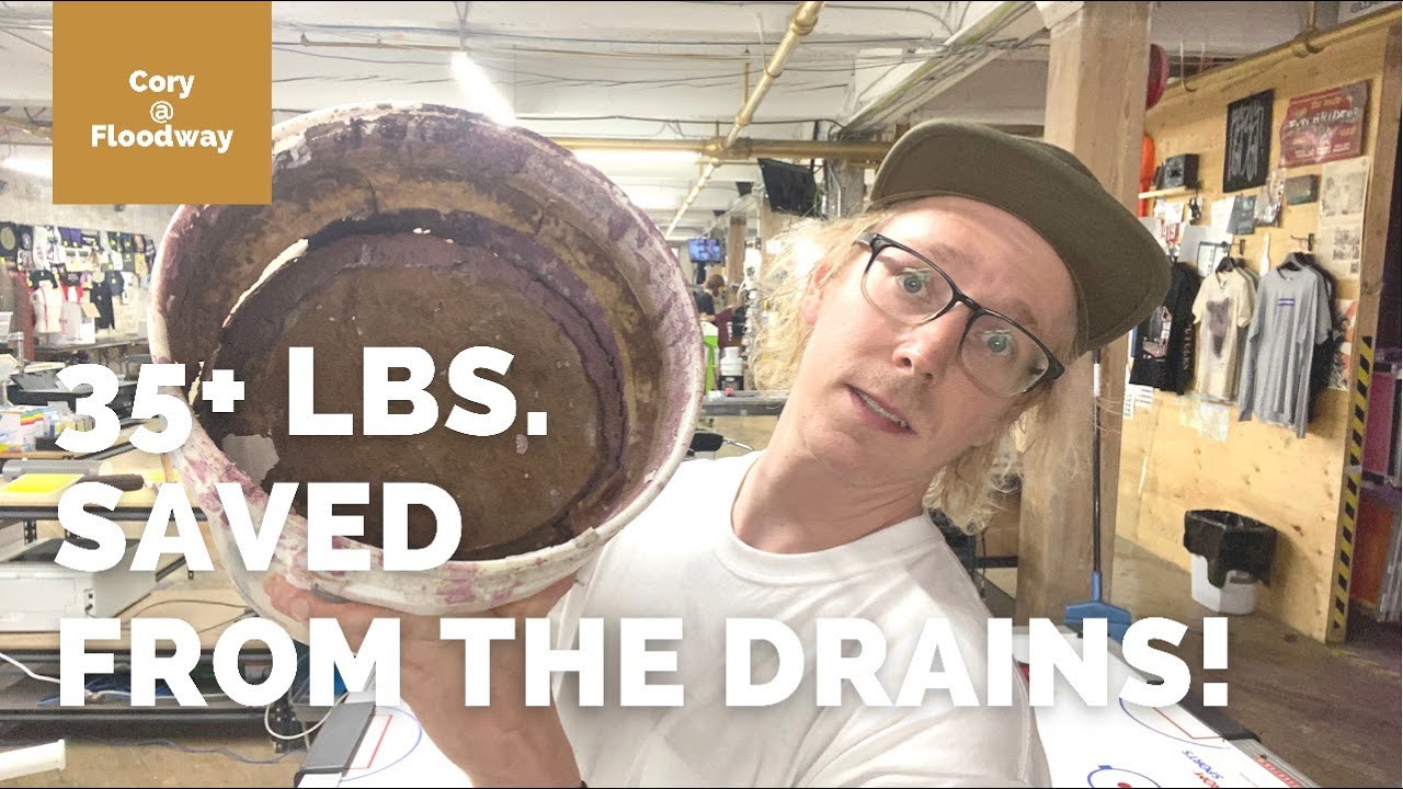 Reclaim Filter Cleaning, after 497 DAYS of screen printing! - YouTube