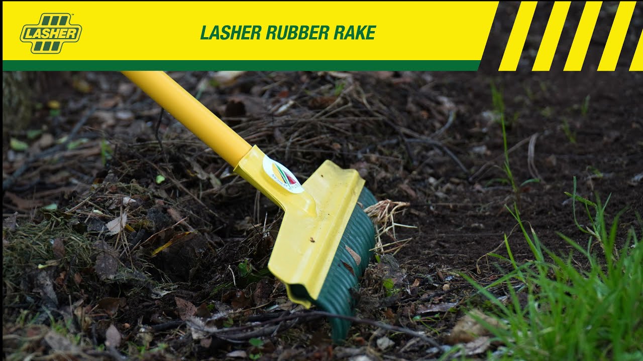Lasher Rubber Rake - YouTube