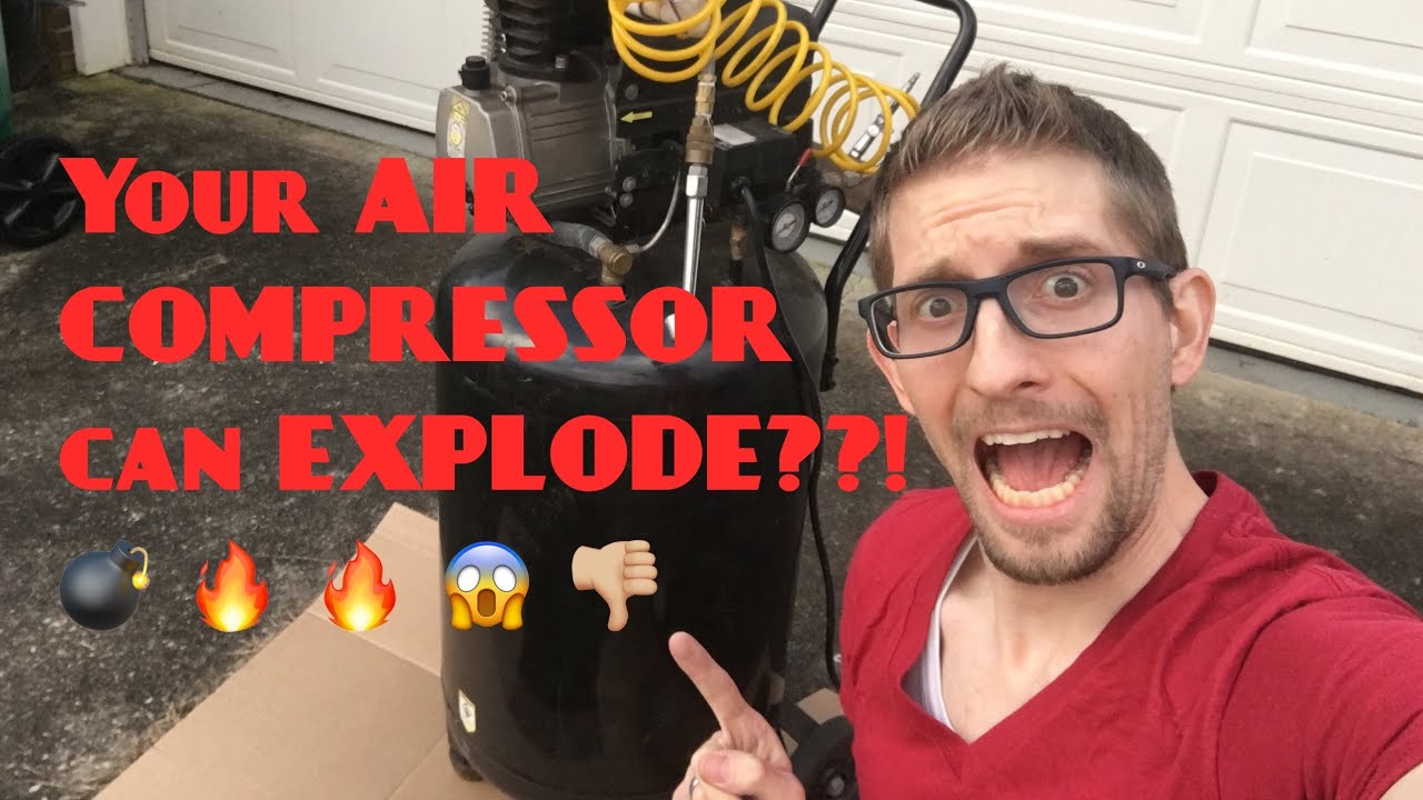 MUST WATCH!! WHY & How to Drain Condensation from your Air Compressor ...