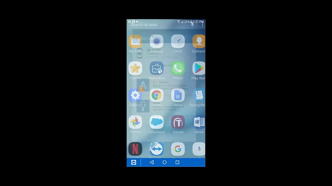 Android Enterprise Work Managed Device - YouTube