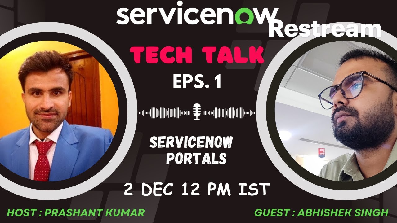 Tech Talk with Prashant | Technical Expert: Abhishek Singh | Episode 1 | PORTALS - YouTube