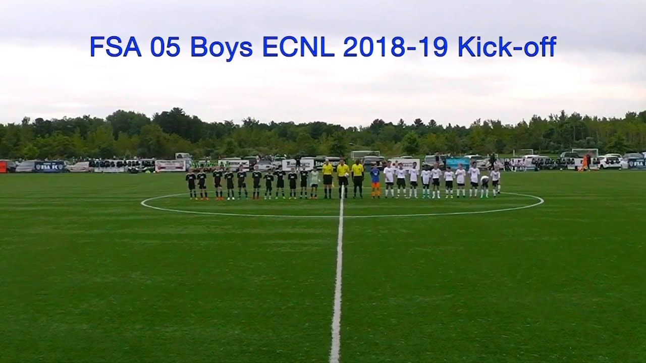 FSA FC VS CFC Opening weekend u14 Boys ECNL Walkouts - YouTube