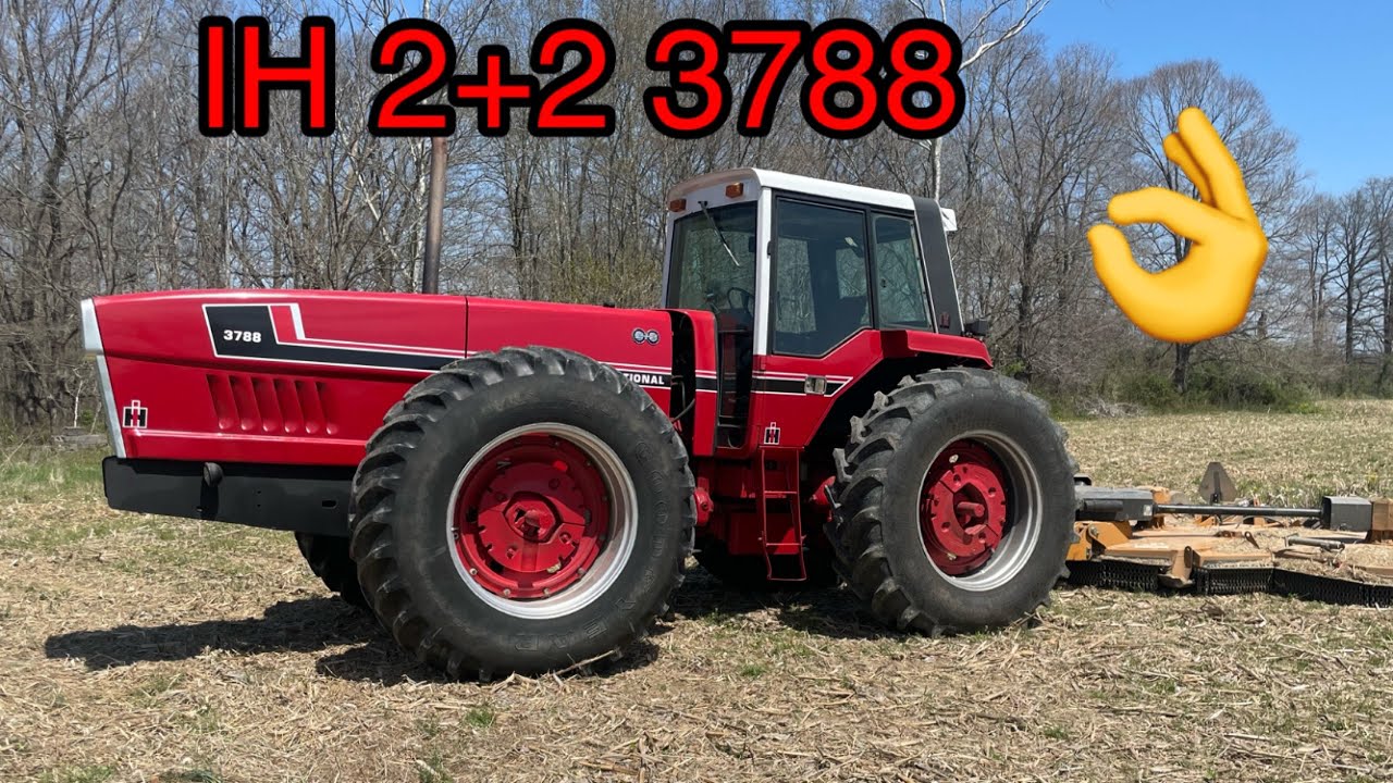 International 3788 2+2 doing some work on our new property @C ...