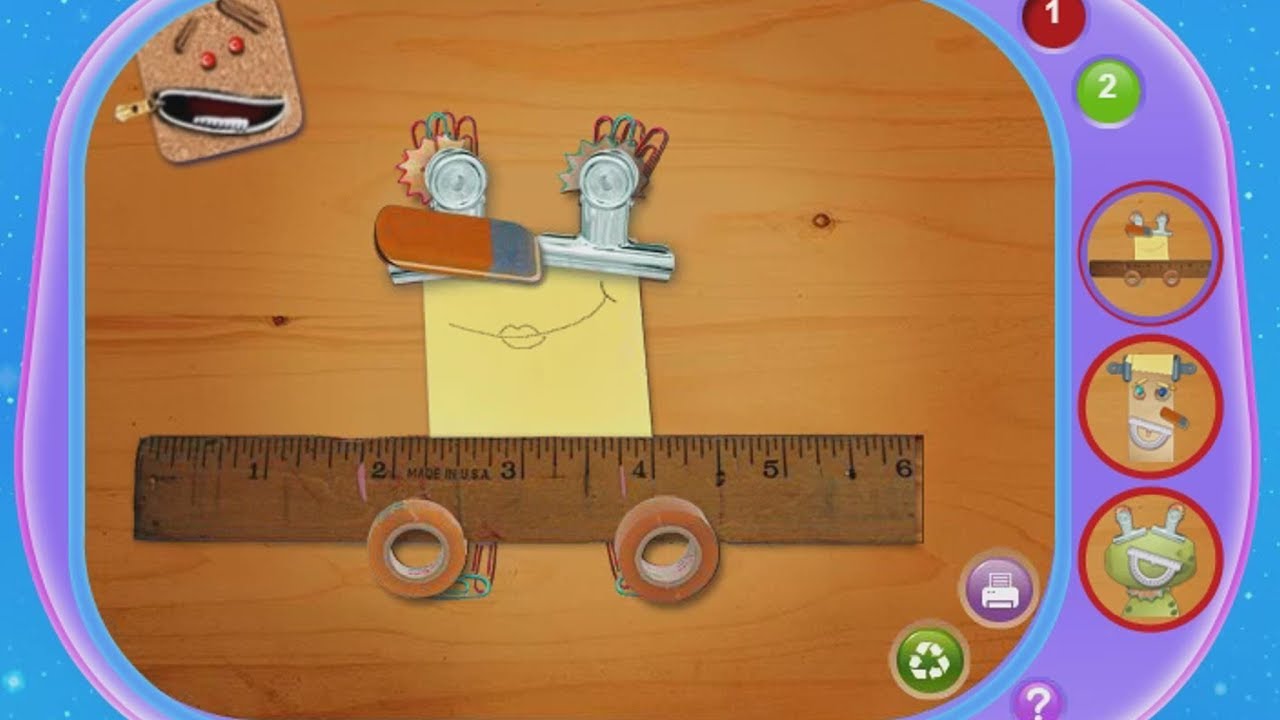 Crafty Rafty Recycling Game - Exciting game for kids - YouTube