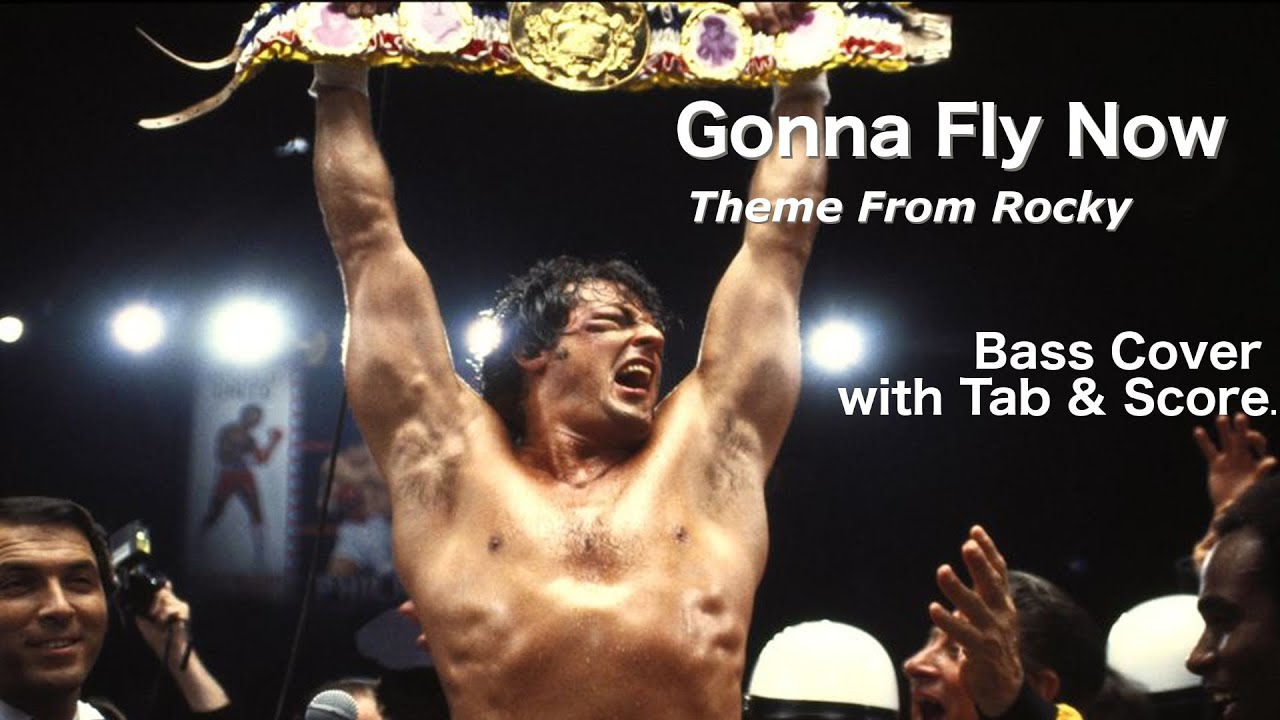 Gonna Fly Now - Theme From Rocky (Bass cover with Tab and Score) - YouTube