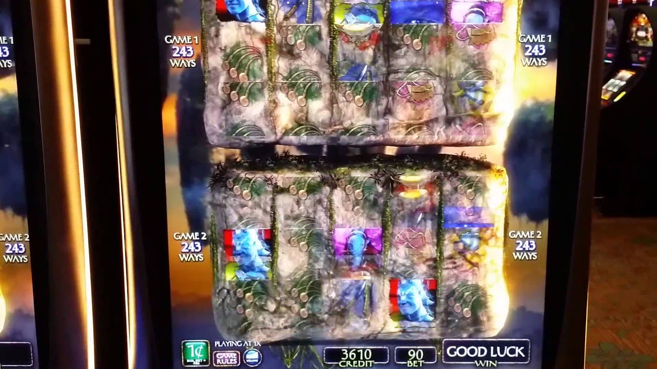 New Avatar slot machine - Live Play with Bonus and Line Hit - YouTube