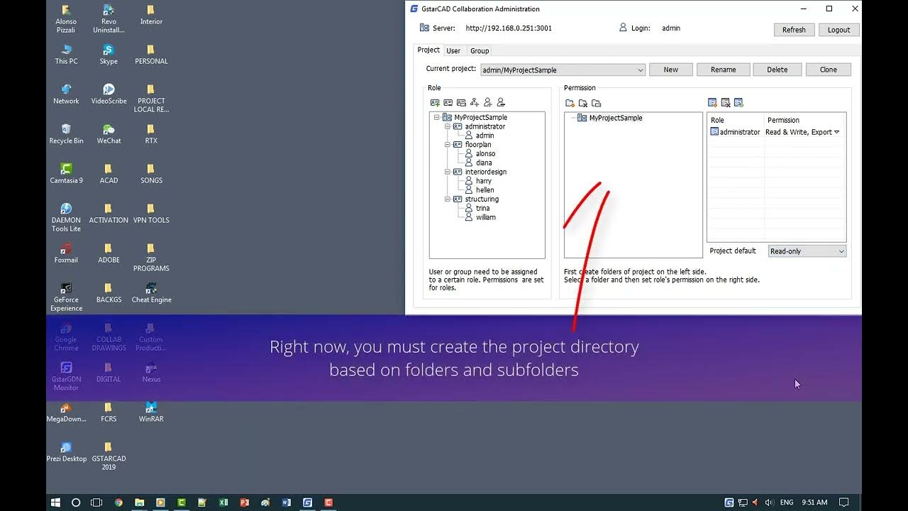 8 NEW PROJECT CONFIGURATION (ASSIGNING PERMISSIONS) - YouTube
