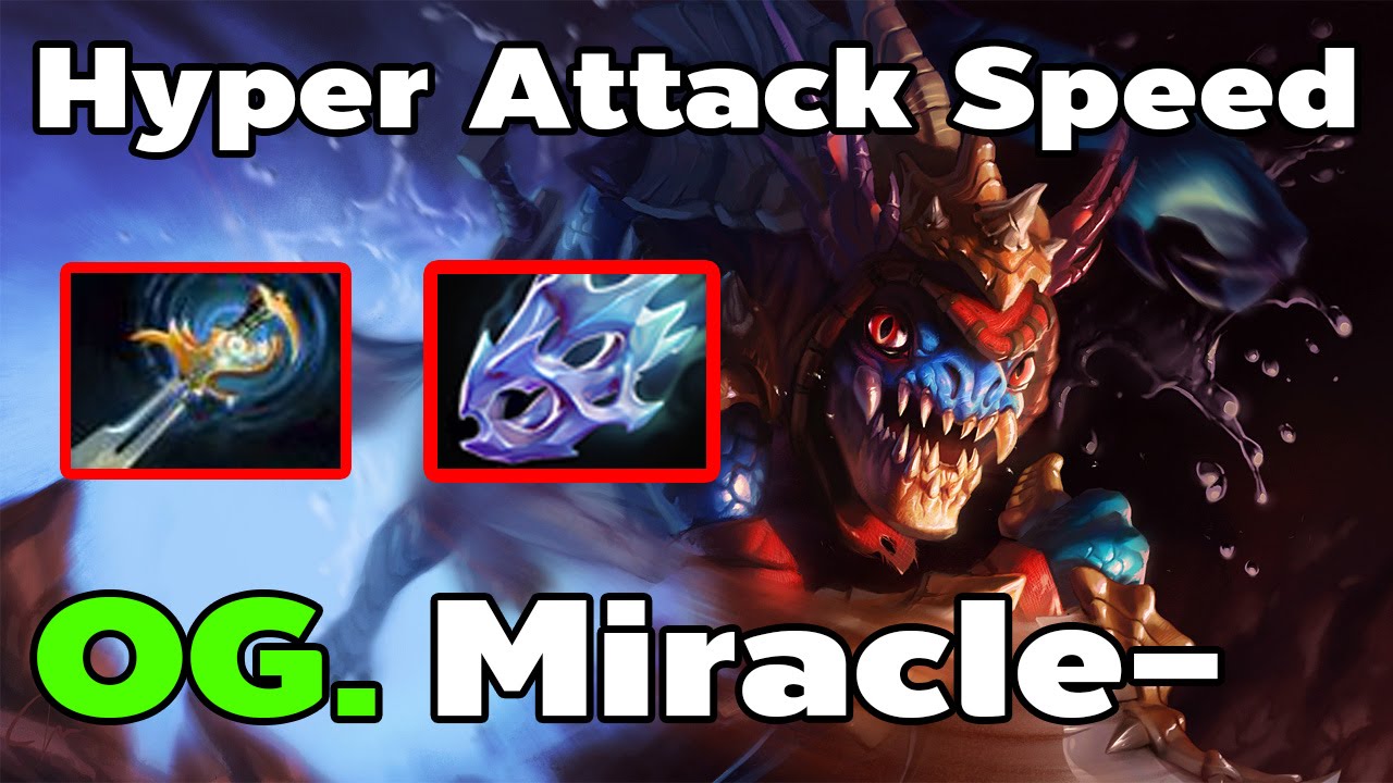 Hyper Attack Speed Slark by Miracle- - YouTube
