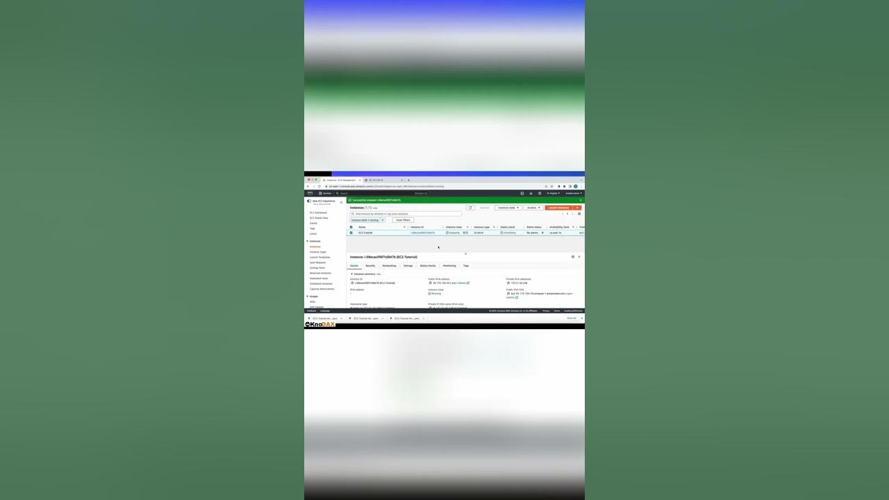 Stop & Restart EC2 Instance on AWS - YouTube