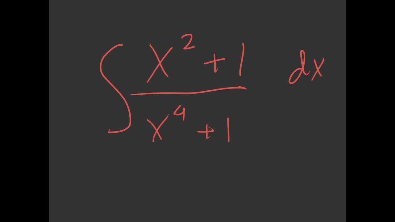 Cool Integrals 03 - A neat one!!! - YouTube