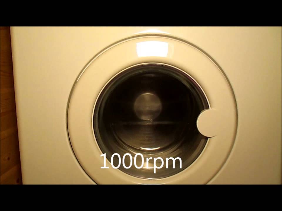 Hanseatic WTR1000 complete spin at 1000rpm - YouTube