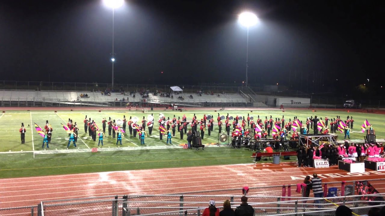Antelope High School Titan Marching Band - Field Performance at Half ...