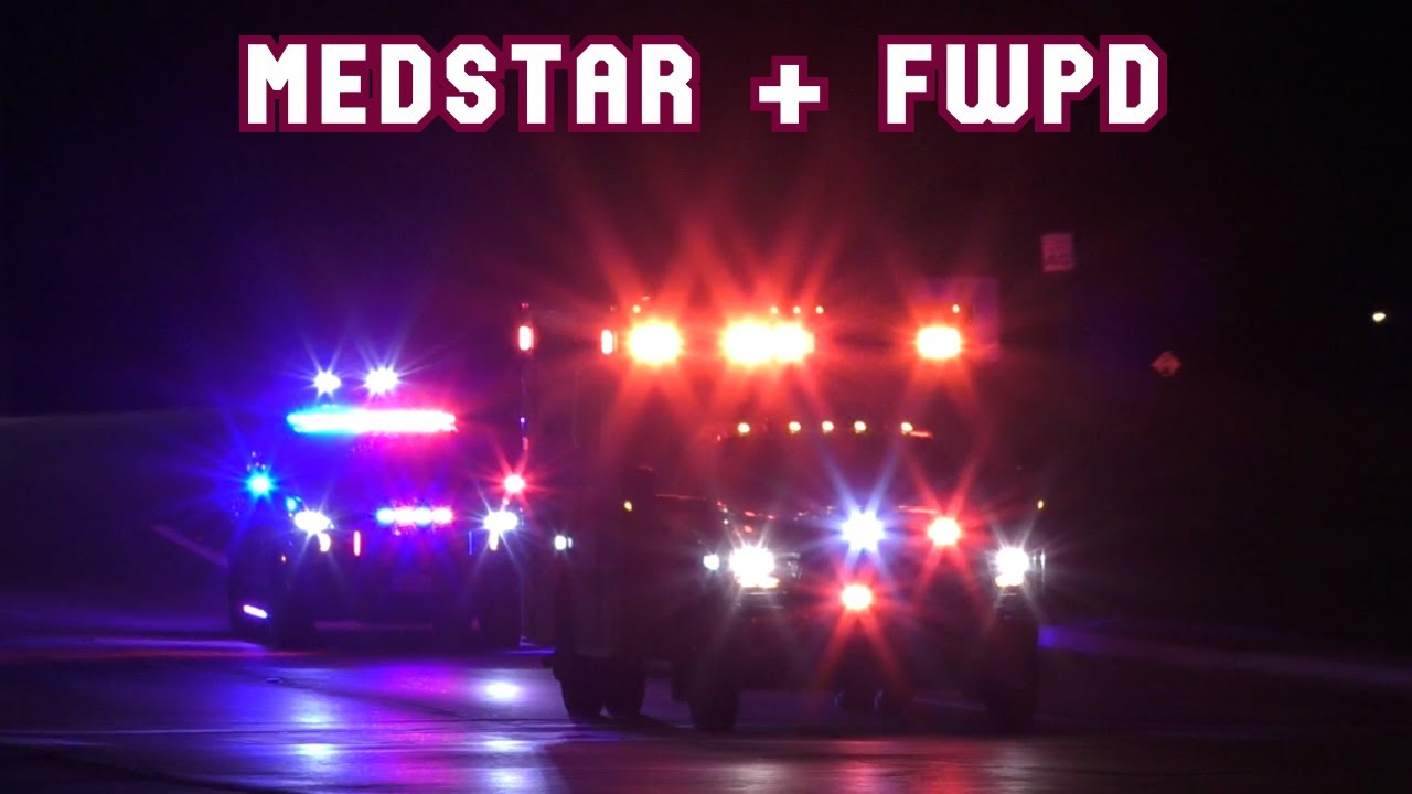 MedStar & FWPD: Transporting Shooting Victim - YouTube