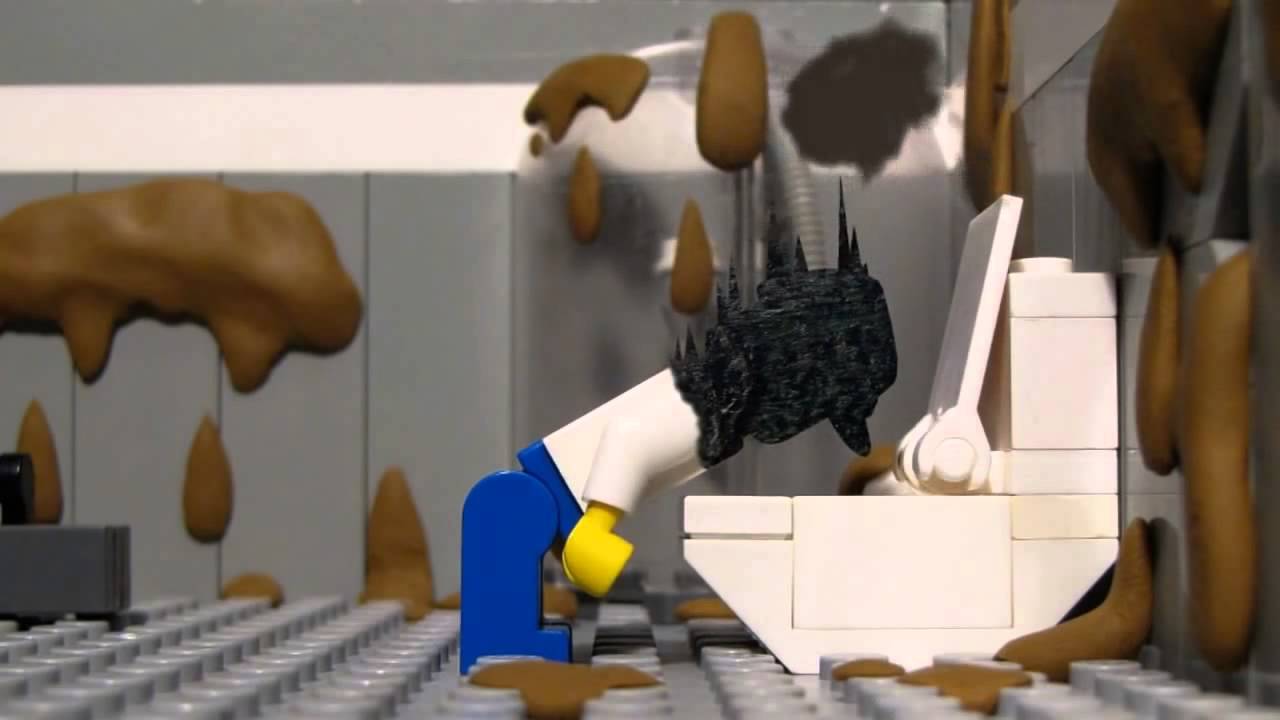 Lego Toilet Fail 2 - YouTube