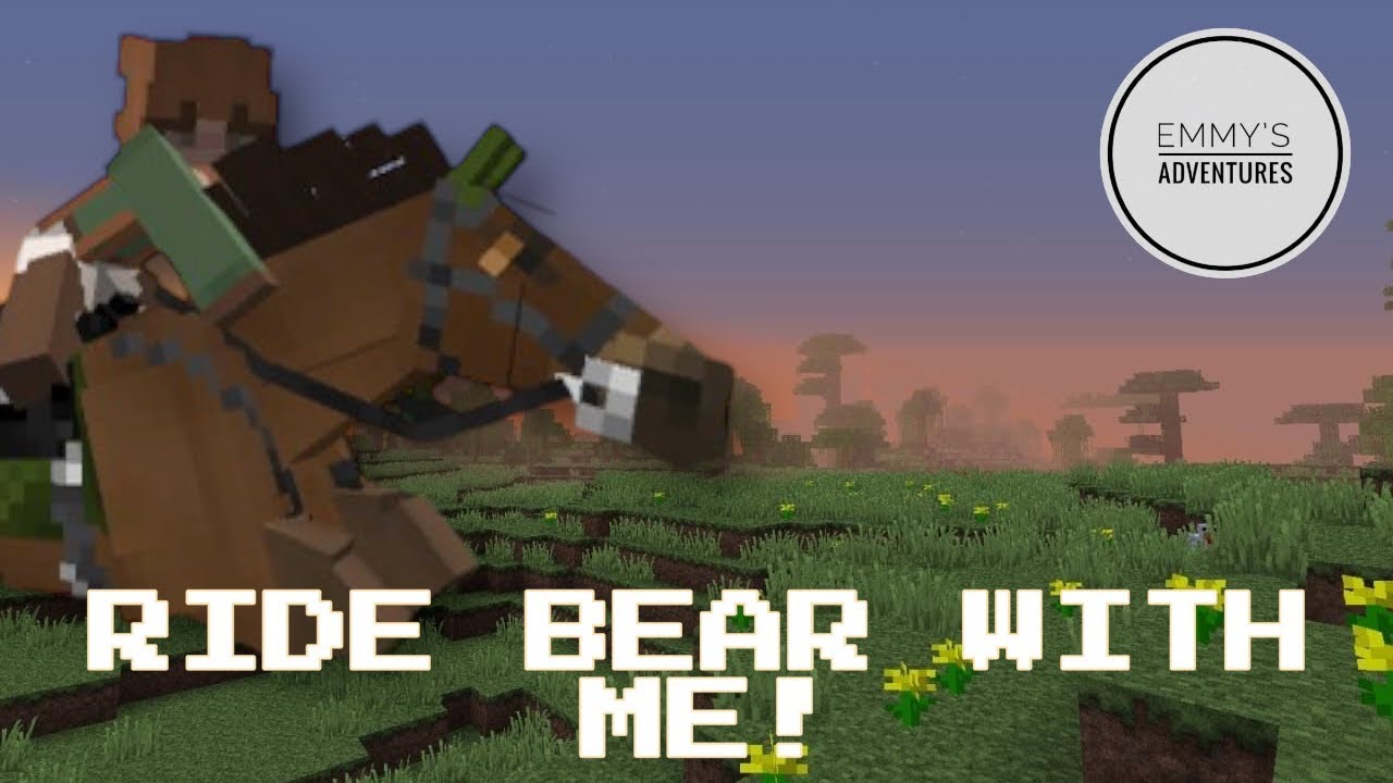 RIDE BEAR WITH ME | Emmy’s Adventures #1 - YouTube