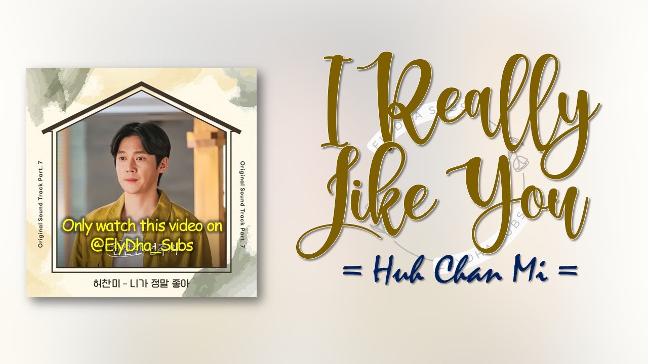Huh Chan Mi - I really like you (니가 정말 좋아) [Desperate Mrs. Seonju OST ...