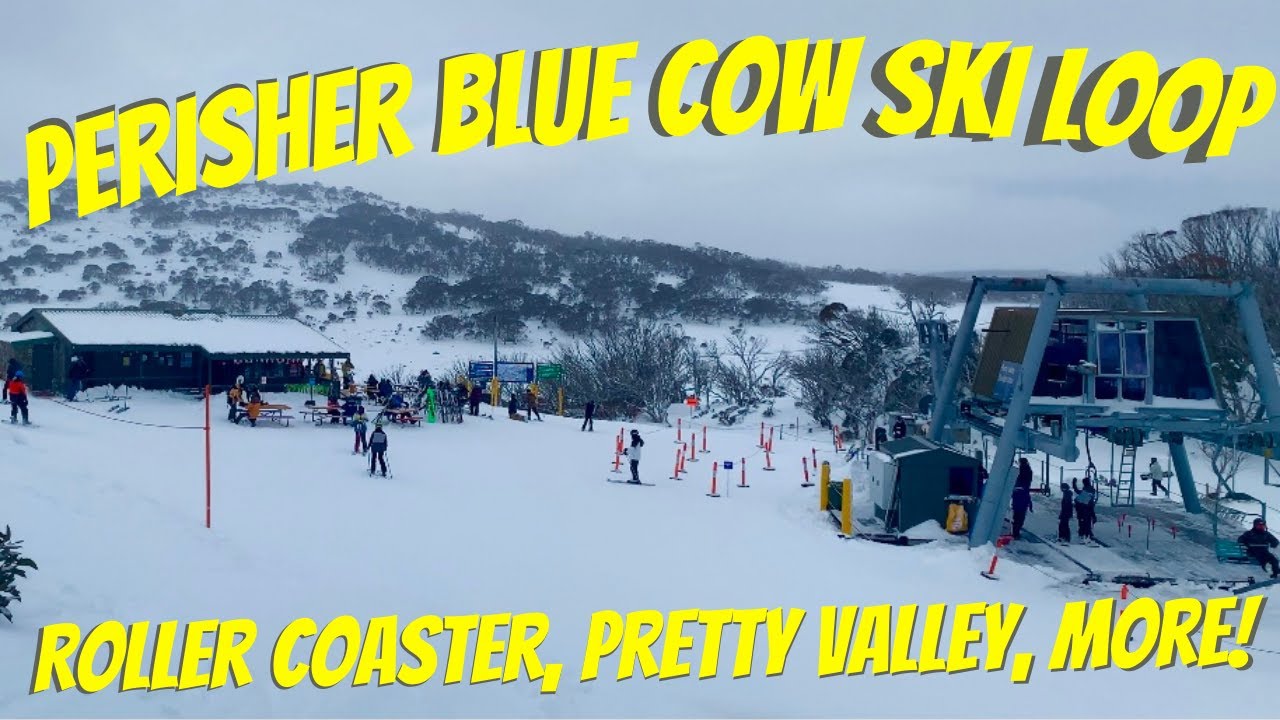 Perisher Blue Cow ski loop - July 2021 during Sydney lockdown - a slow ...