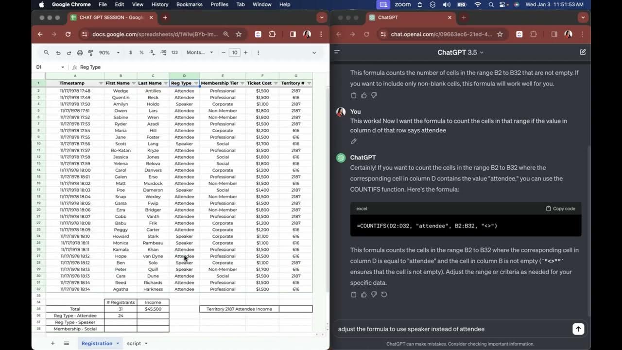 Using ChatGPT to Create Sheets/Excel Formulas - YouTube