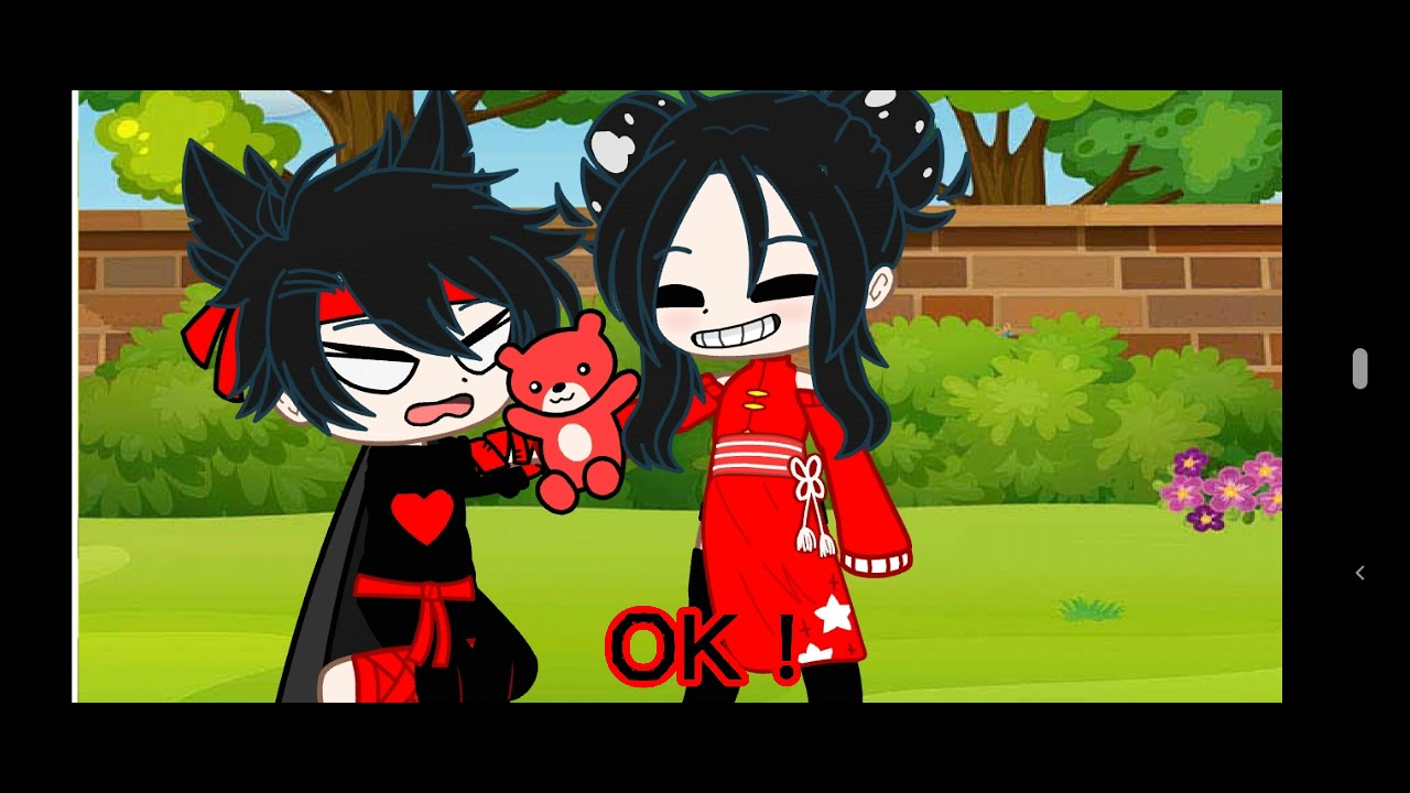 the Teddy bear || Pucca x Garu || Gacha club |` - YouTube