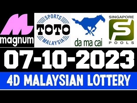 07-10-2023 Today 4D Magnum Toto Kuda/Damacai | 4d lottery Today | Today ...