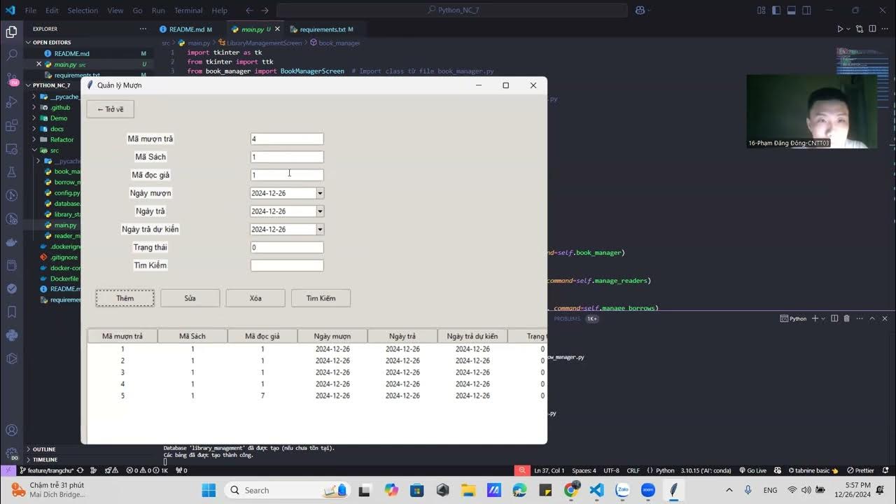 demo BTL Python NC nhóm 7 - YouTube