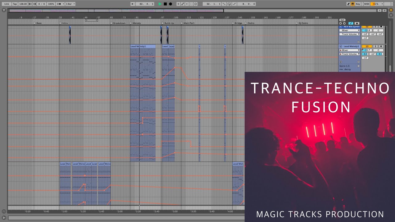 Ableton Live Project Template - Trance-Techno Fusion by Magic Tracks Production - YouTube