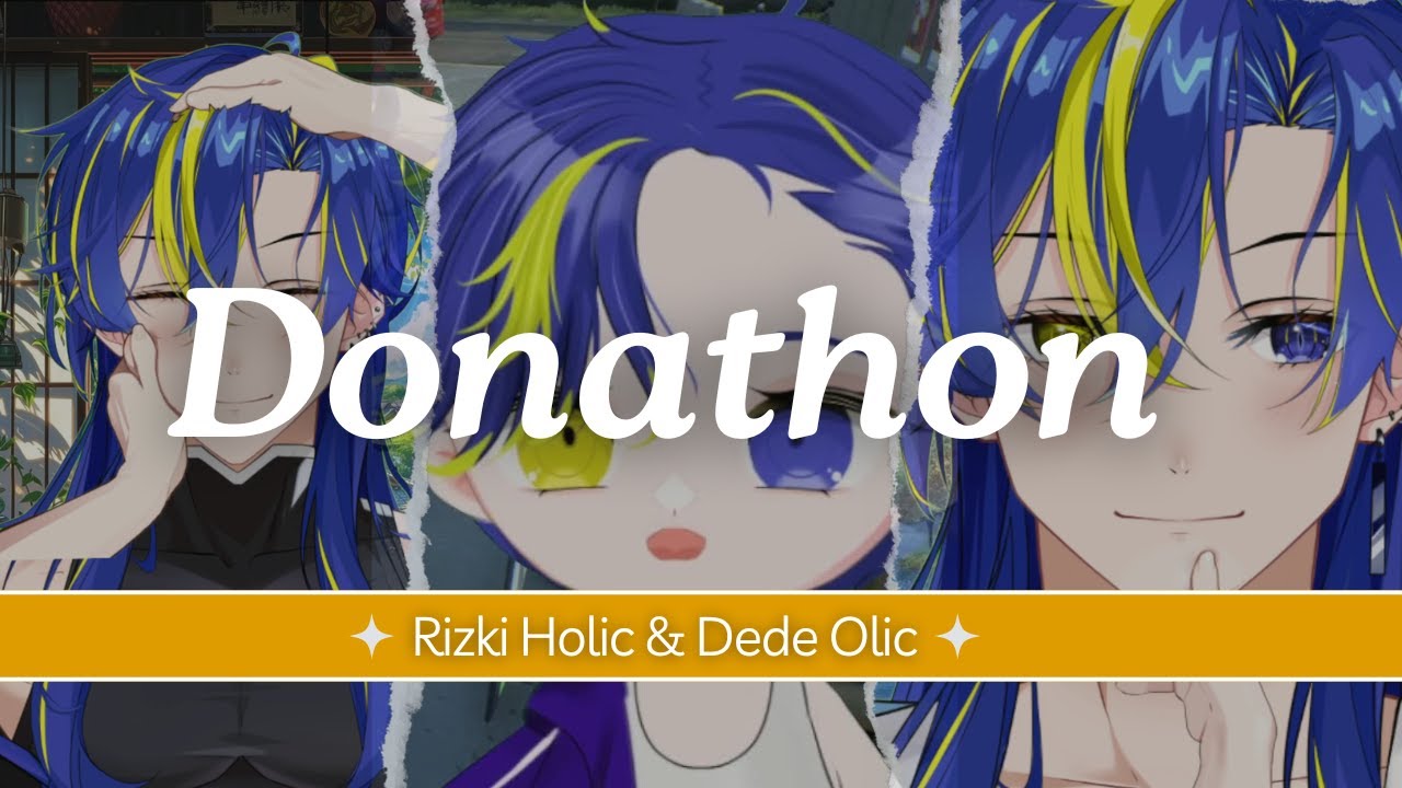 🔴【Donathon #2】70 jam【VtuberID】 - YouTube