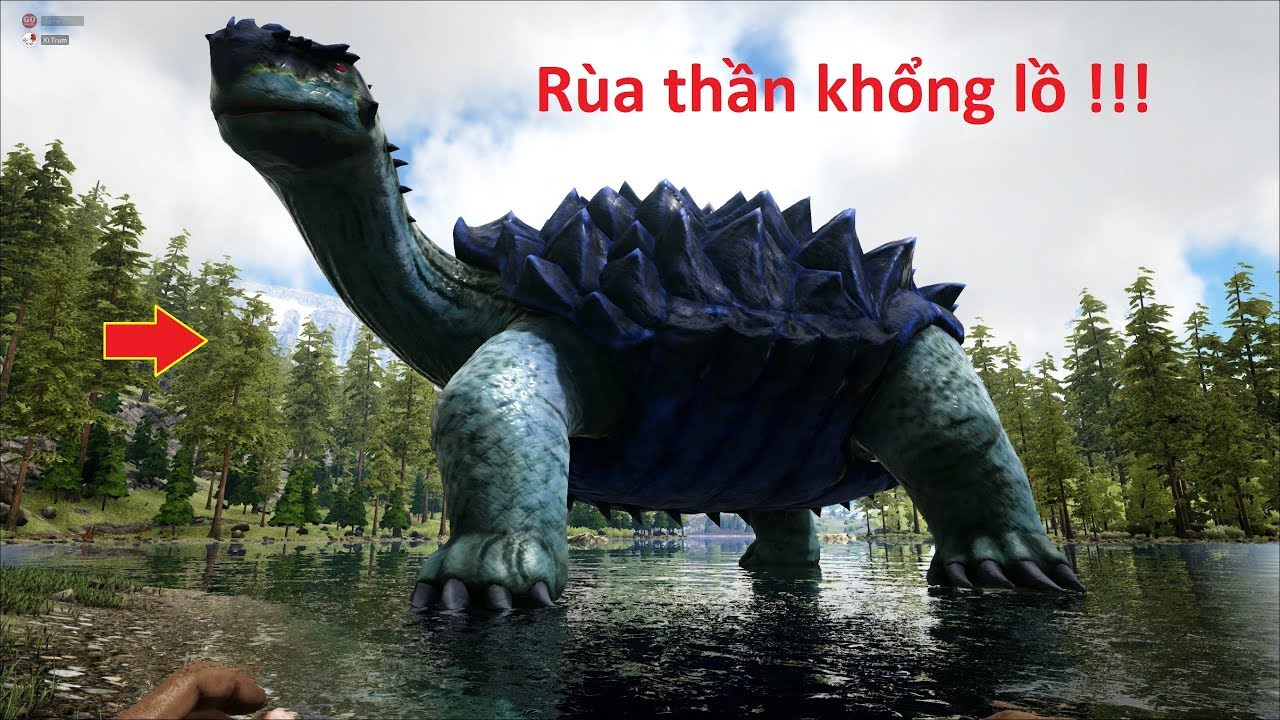 ARK: Valguero #16 - Rùa Thần Khổng Lồ !!! (Taming Giant Turtle) - YouTube