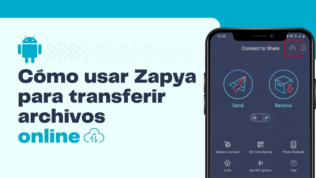 ZAPYA TRANSFER | Android | Cómo Usar Zapya Para Transferir Archivos ...
