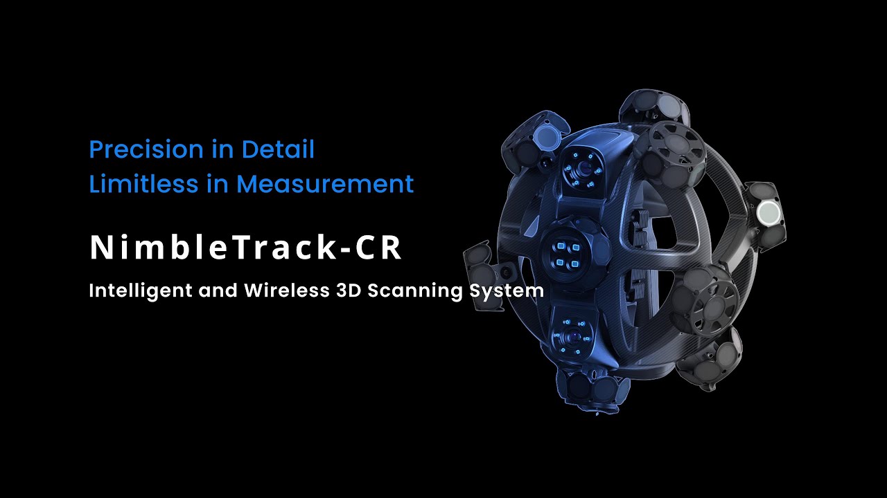 NimbleTrack-CR Intelligent and Wireless 3D Scanning System - YouTube