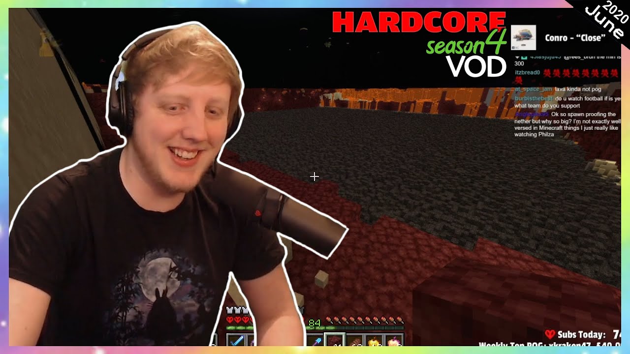 Hardcore Season 4 - Philza VOD - Streamed on June 8 2020 - YouTube