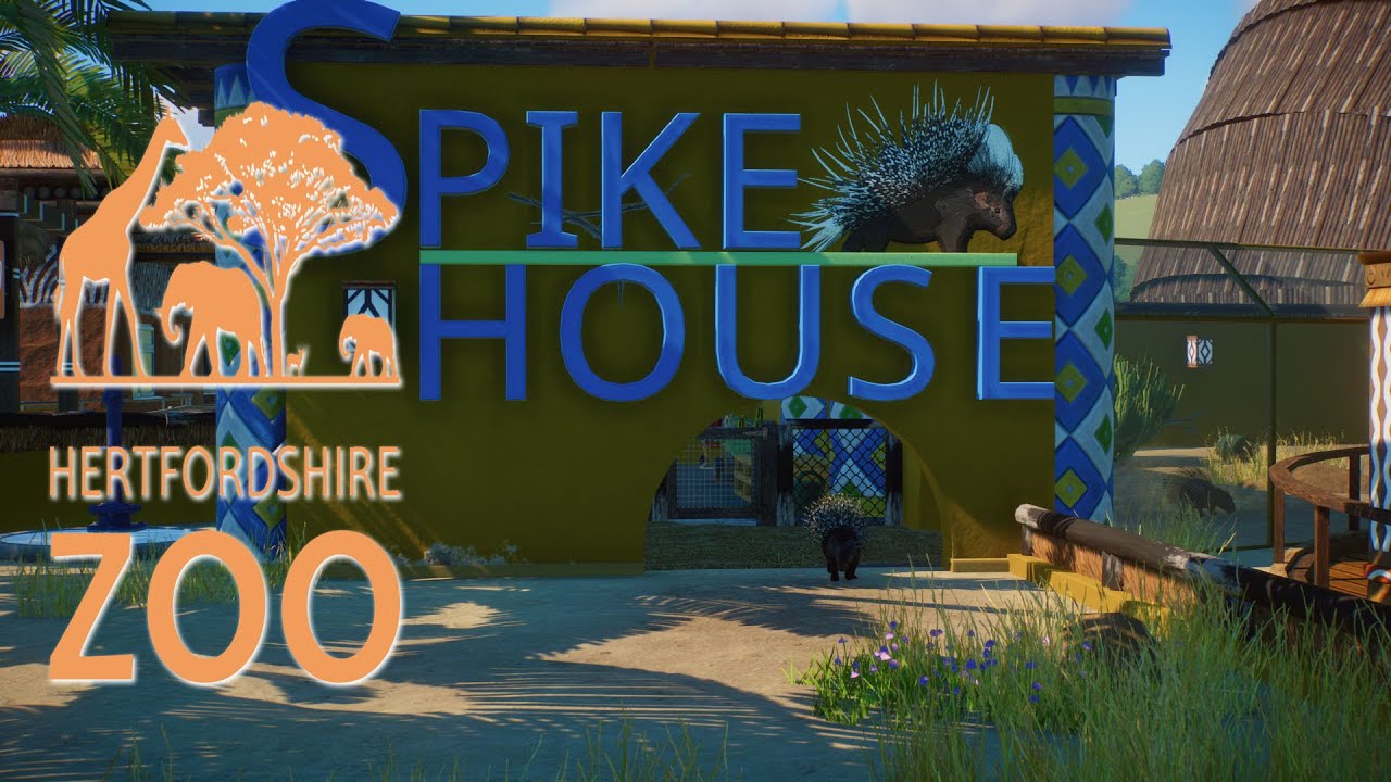 Spike House! A New Franchise Mode Zoo | Hertfordshire Zoo | Planet Zoo ...